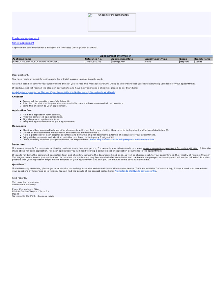 Appointment Letter | PDF | Identity Document | Access Control