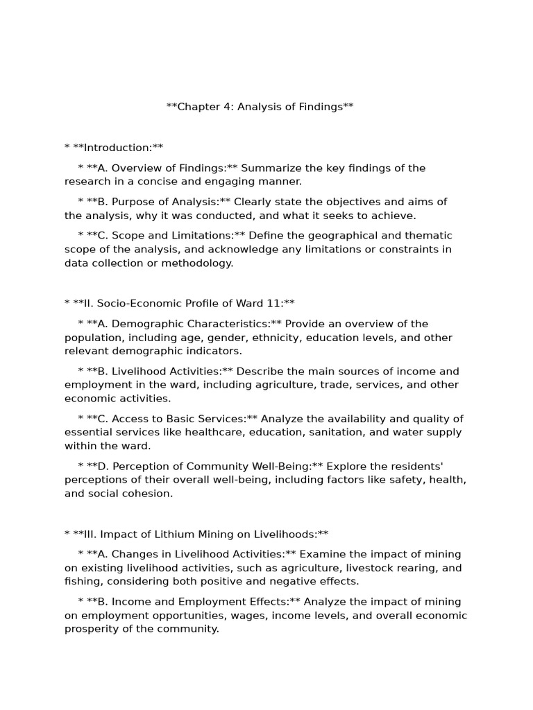 Chapter 4 Outline Explained | PDF | Sustainability | Mining