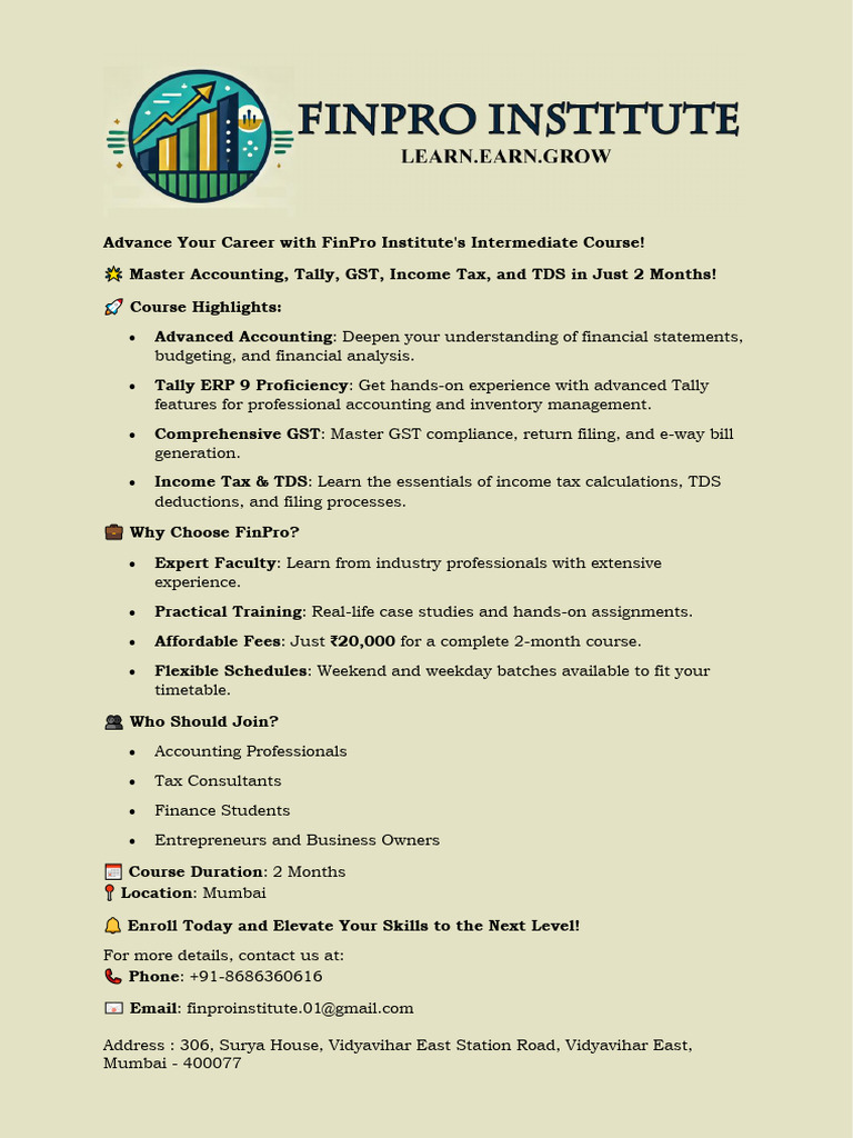 Intermediate Course | PDF | Business