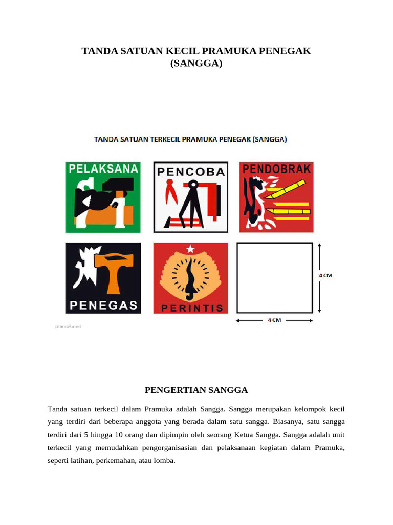 Sejarah Pembentukan Sangga | PDF
