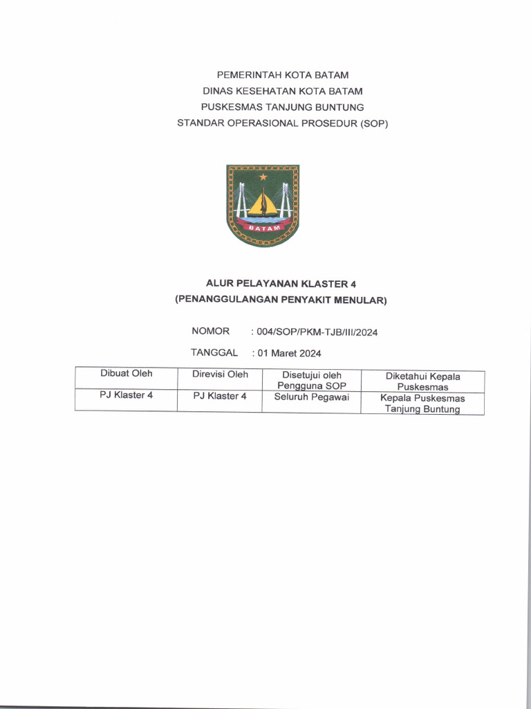 Batam-Ilp Cluster 4 | PDF