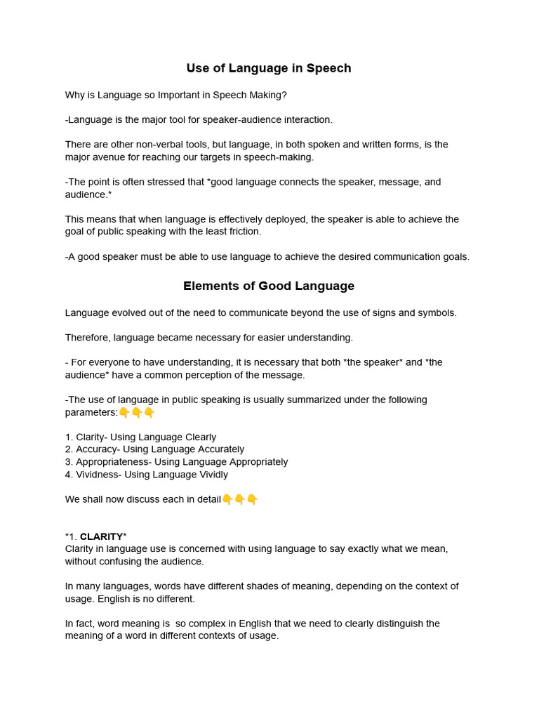 ART OF PUBLIC SPEAKING | PDF | Body Language | Nonverbal Communication