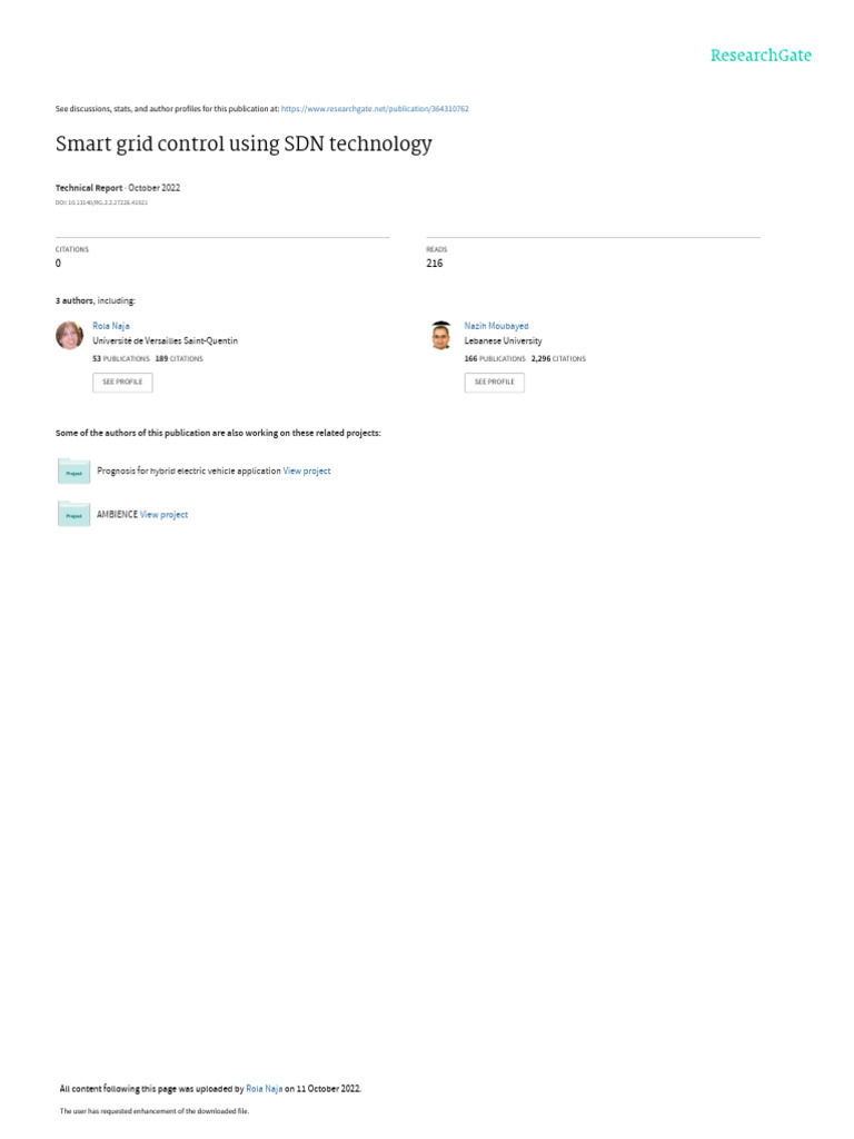 RapportStage-asma | PDF | Smart Grid | Electrical Grid