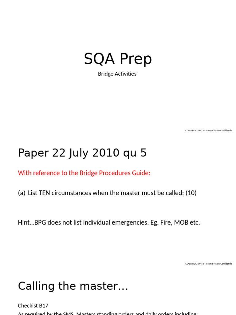 4 Calling Master, Pilotage Plane and Amp | PDF | Navigation | Ships