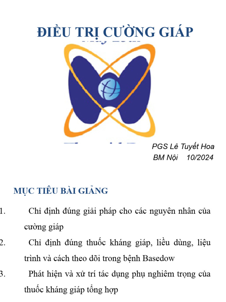 Dieu Tri Cuong Giap Oct 2024 | PDF