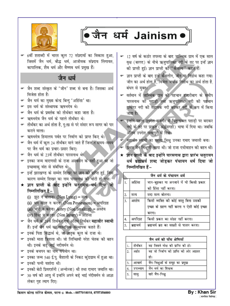 Jain Budh Dharm | PDF
