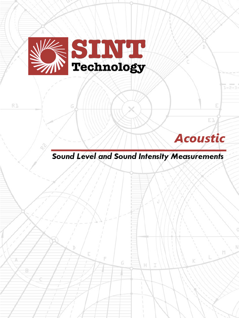 Noise Sound Intensity Brochure | PDF | Noise | Acoustics