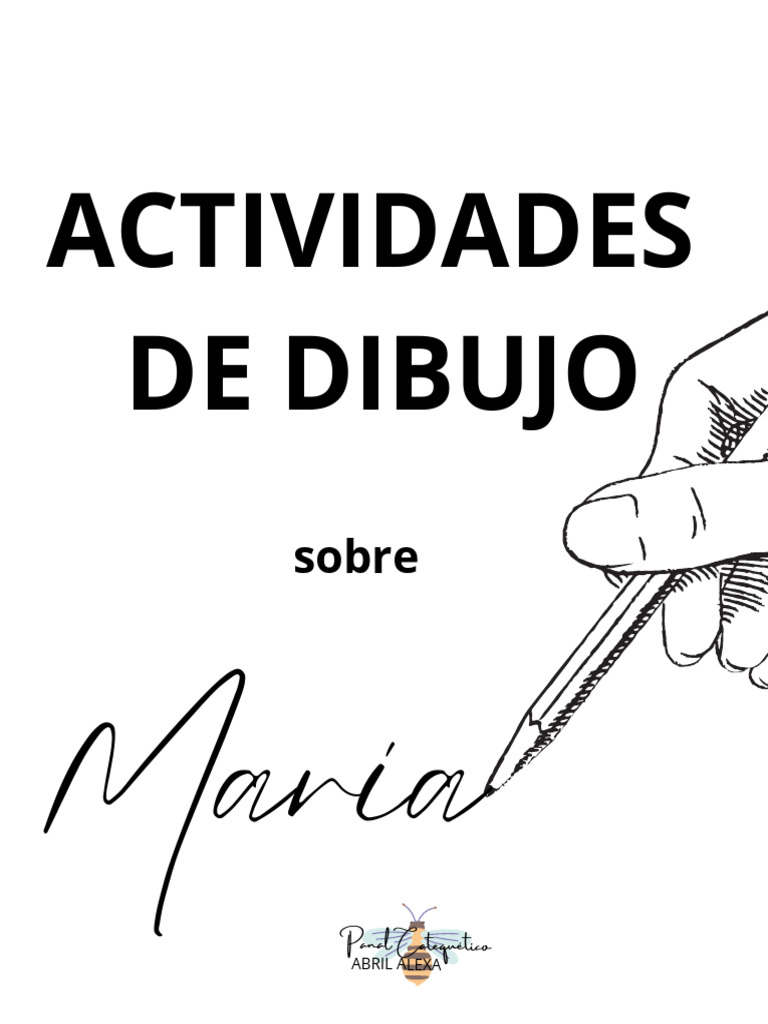 MARÍA Actividades para Colorear | PDF
