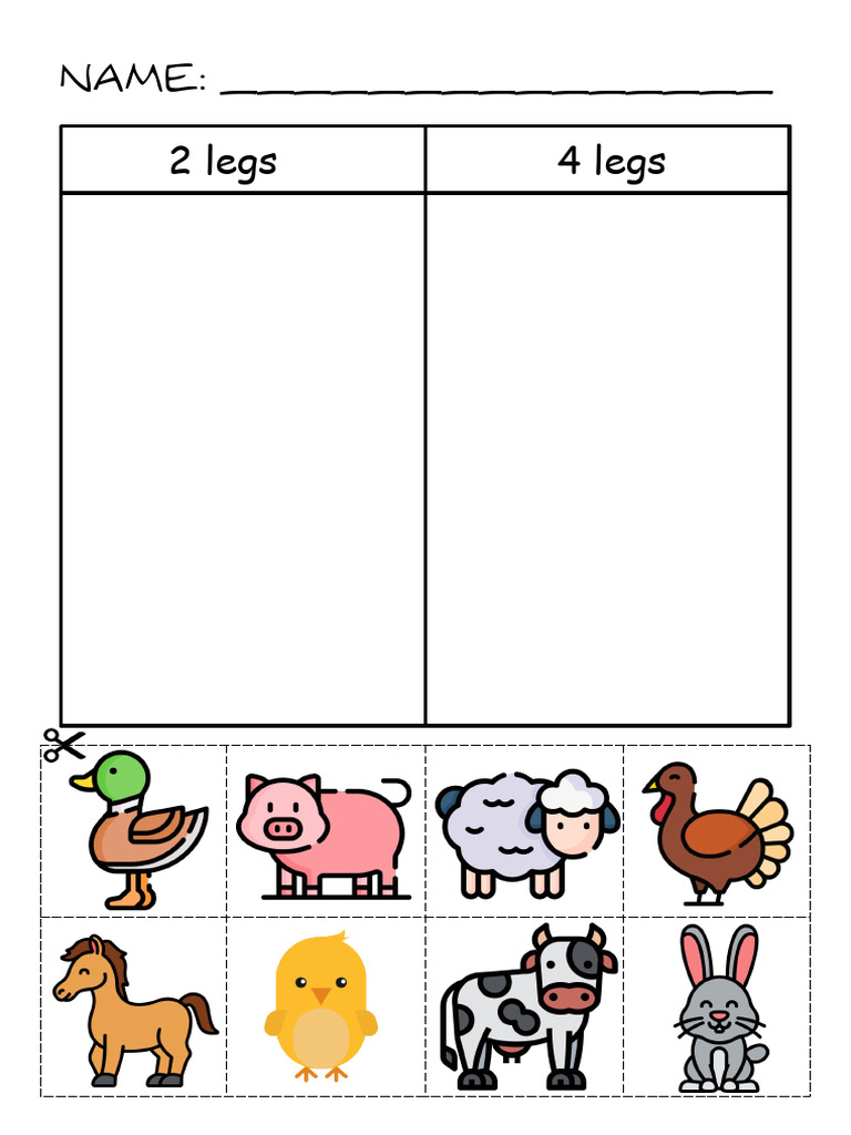 Animals legs | PDF