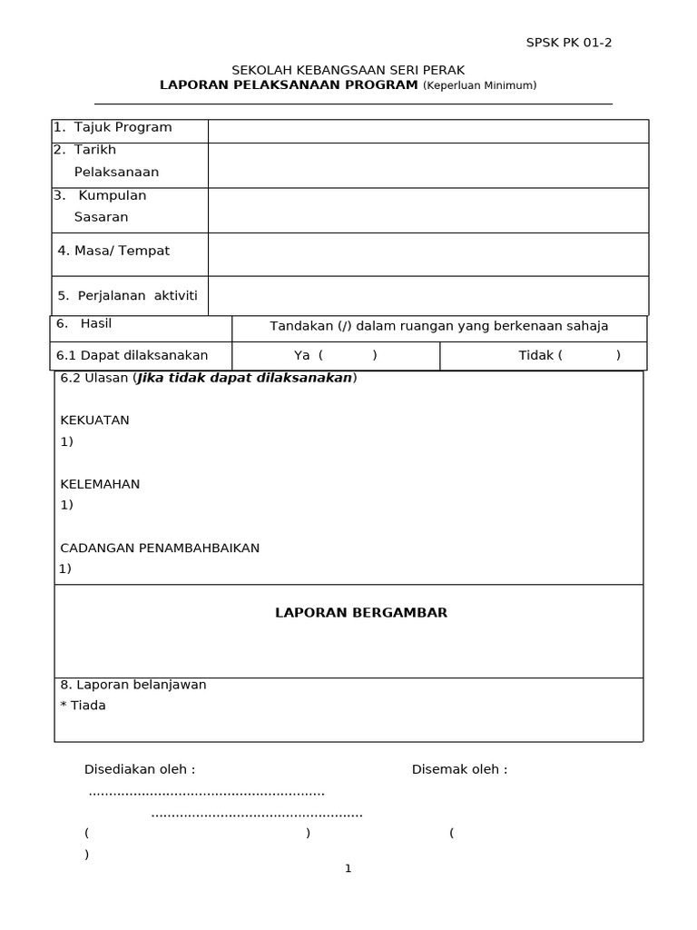 Contoh Laporan | PDF