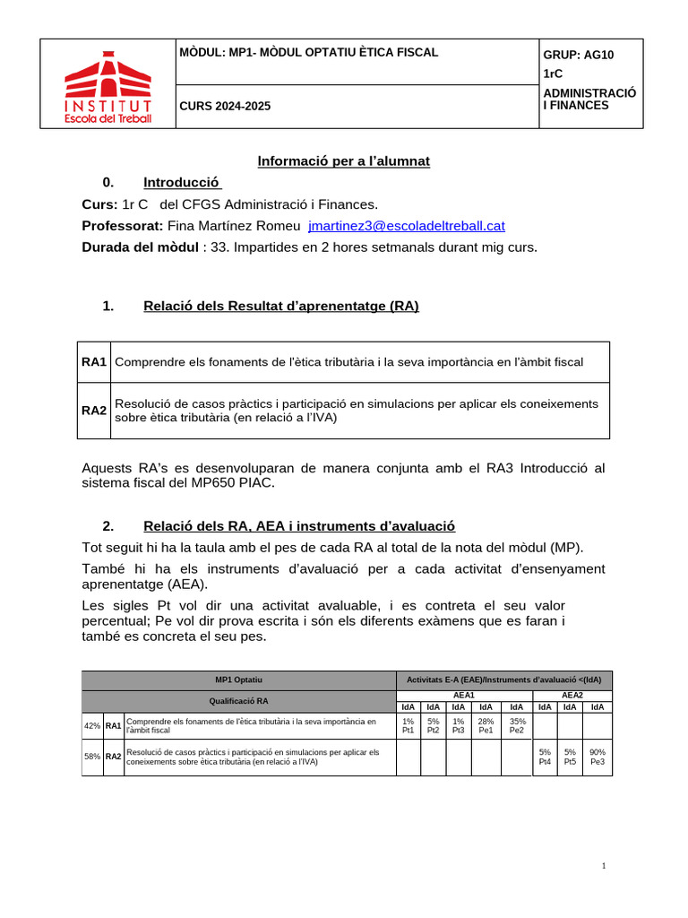Infoal Optativa1 | PDF
