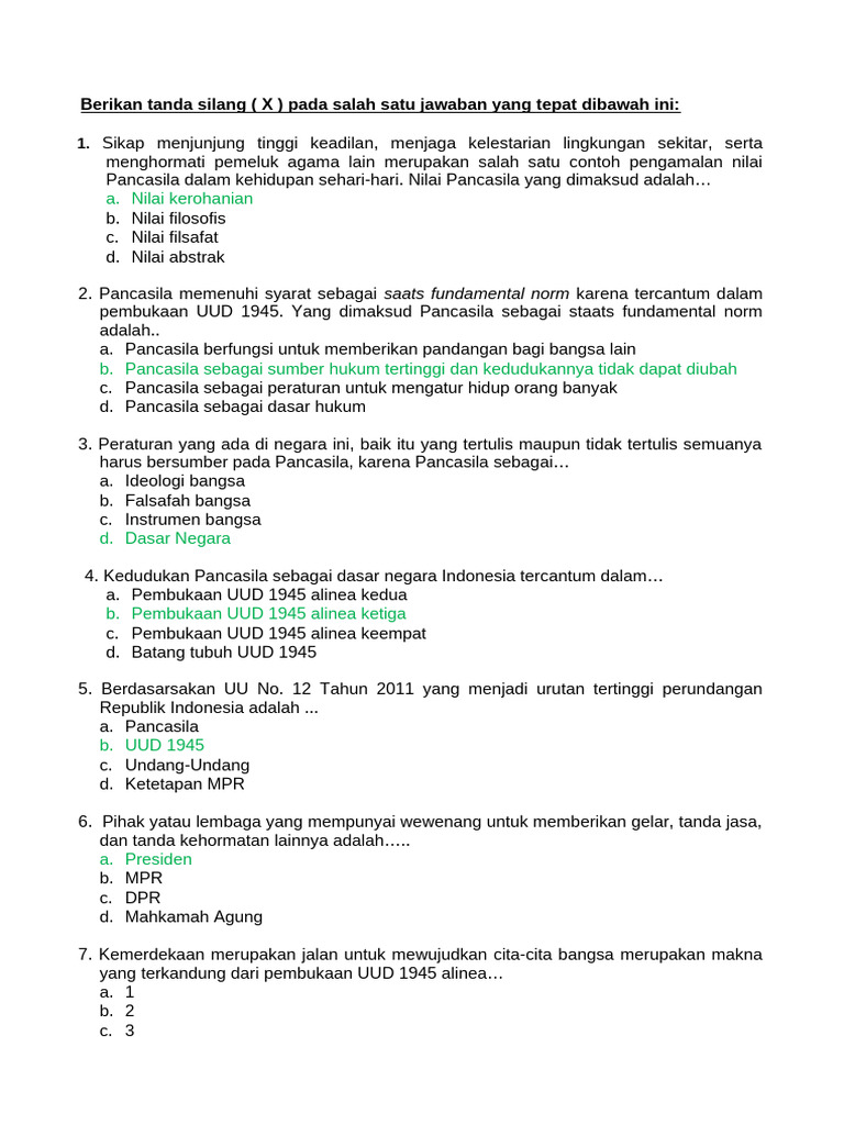 Draft Soal CAT PPIH 23 Petugas Haji | PDF