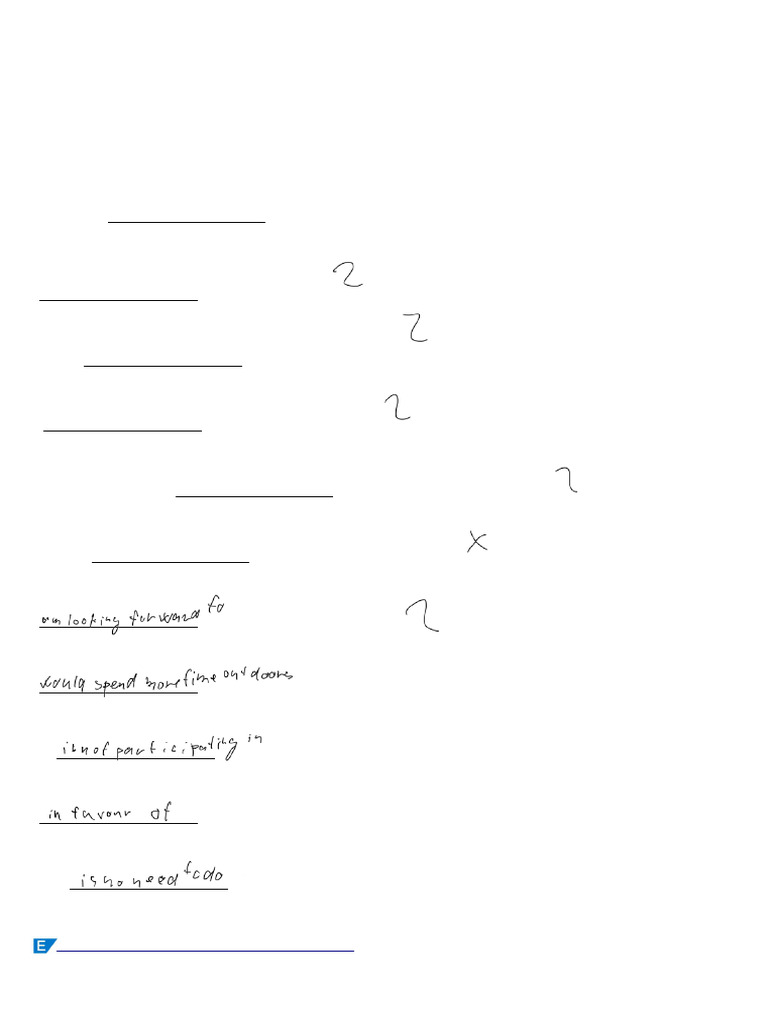 FCE Use of English Part 4, Test 4 | PDF | Syntax | Grammar