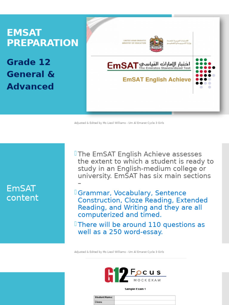 EmSat Grammar Practice | PDF | Part Of Speech | Adverb