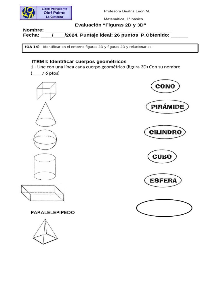 Figuras 2D y 3D | PDF