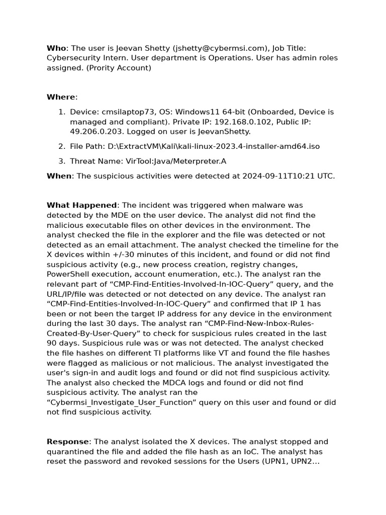 CMS-MS-2561 | PDF | Malware | Computing