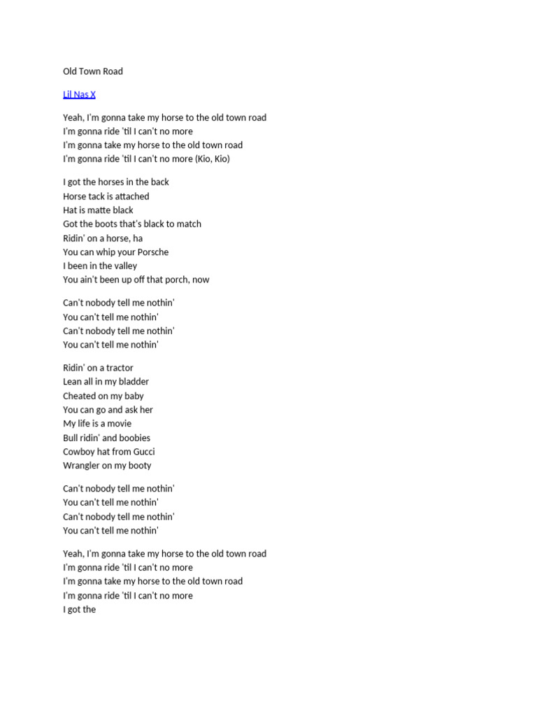 Letra de La Cancion de Ingles | PDF