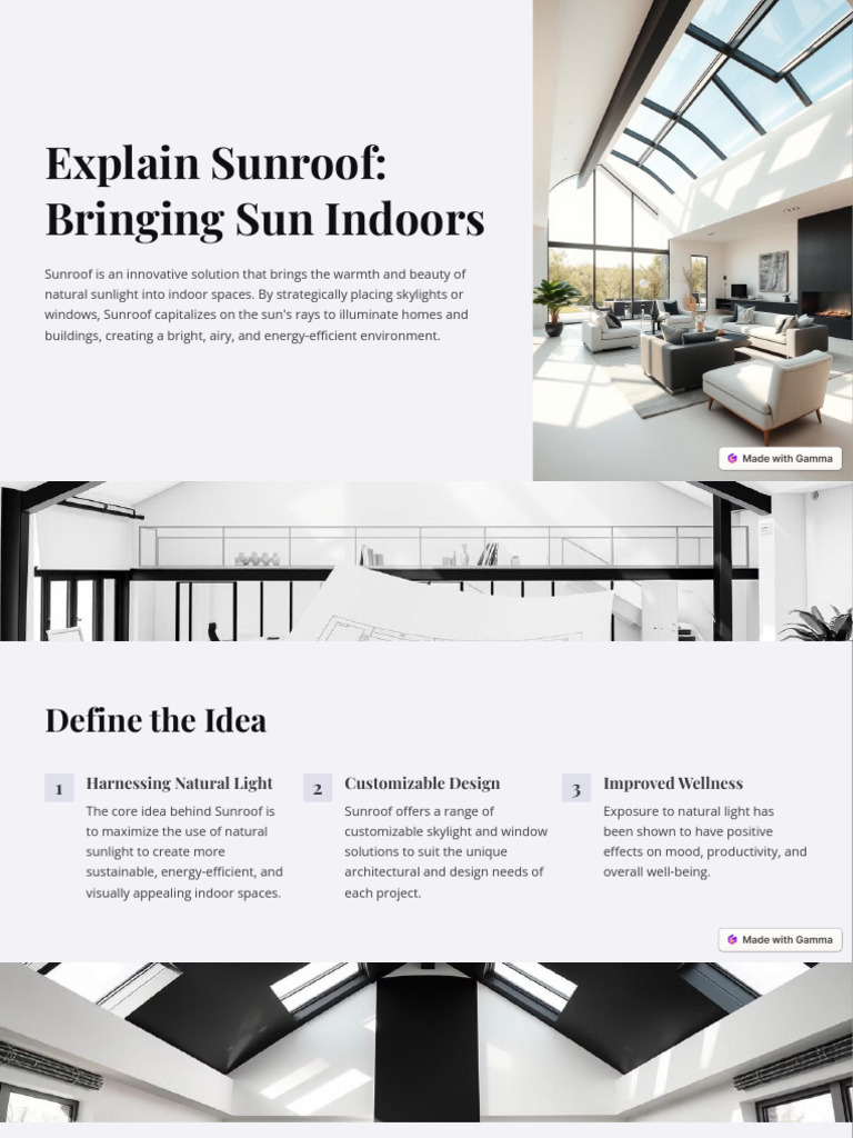 Sunroof: Enhancing Indoor Lighting | PDF | Efficient Energy Use