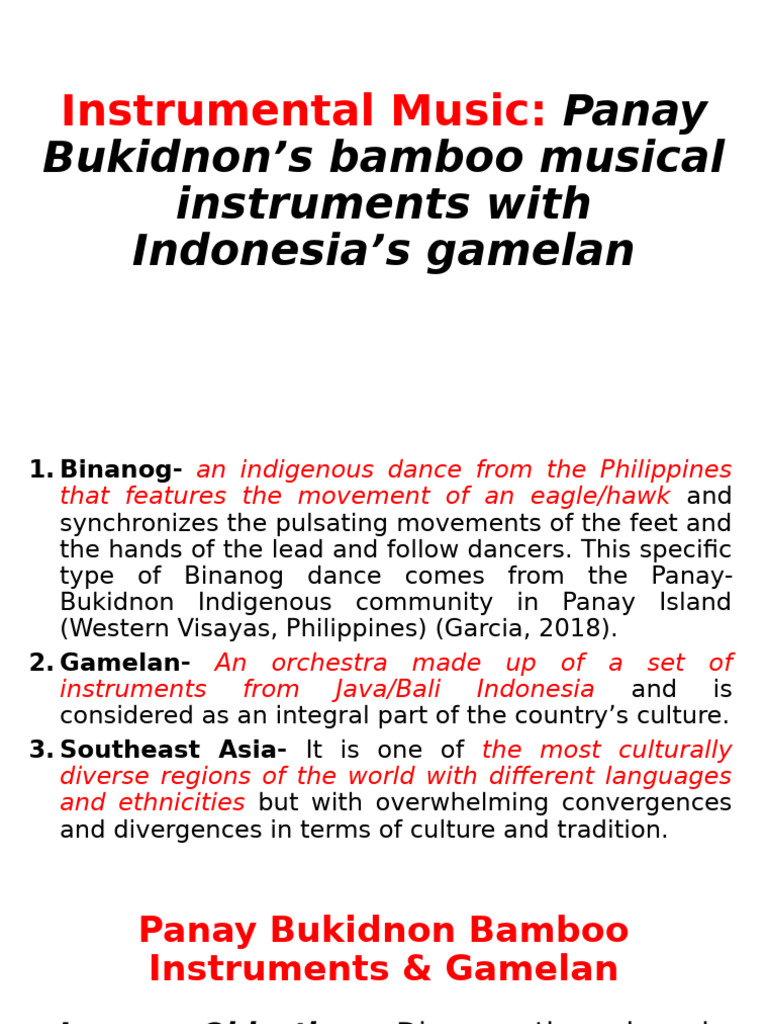 Week 2 - Music and Arts | PDF | Performing Arts | Musical Instruments