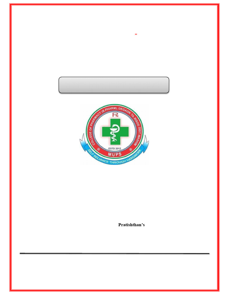 Practice School 7th Sem | PDF | Antimicrobial Resistance | Bacteria