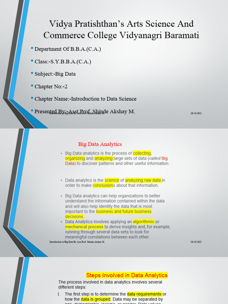 Big Data Chapter 2 | PDF | Probability Distribution | Statistics