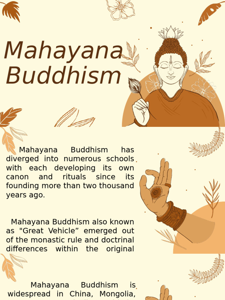 Overview of Mahayana Buddhism | PDF | Bodhisattva | Mahayana