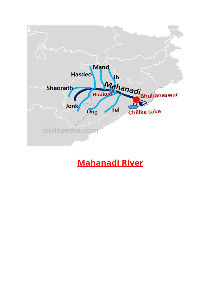 Mahanadi River | PDF