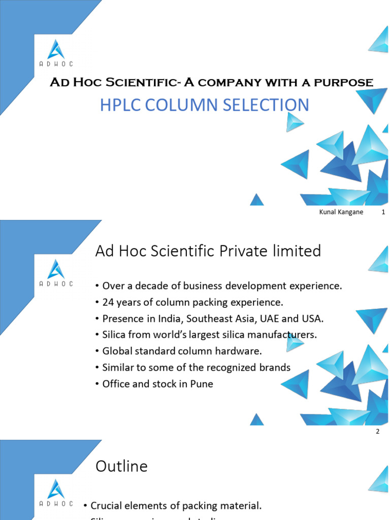 HPLC Column Selection Guide | PDF | High Performance Liquid ...