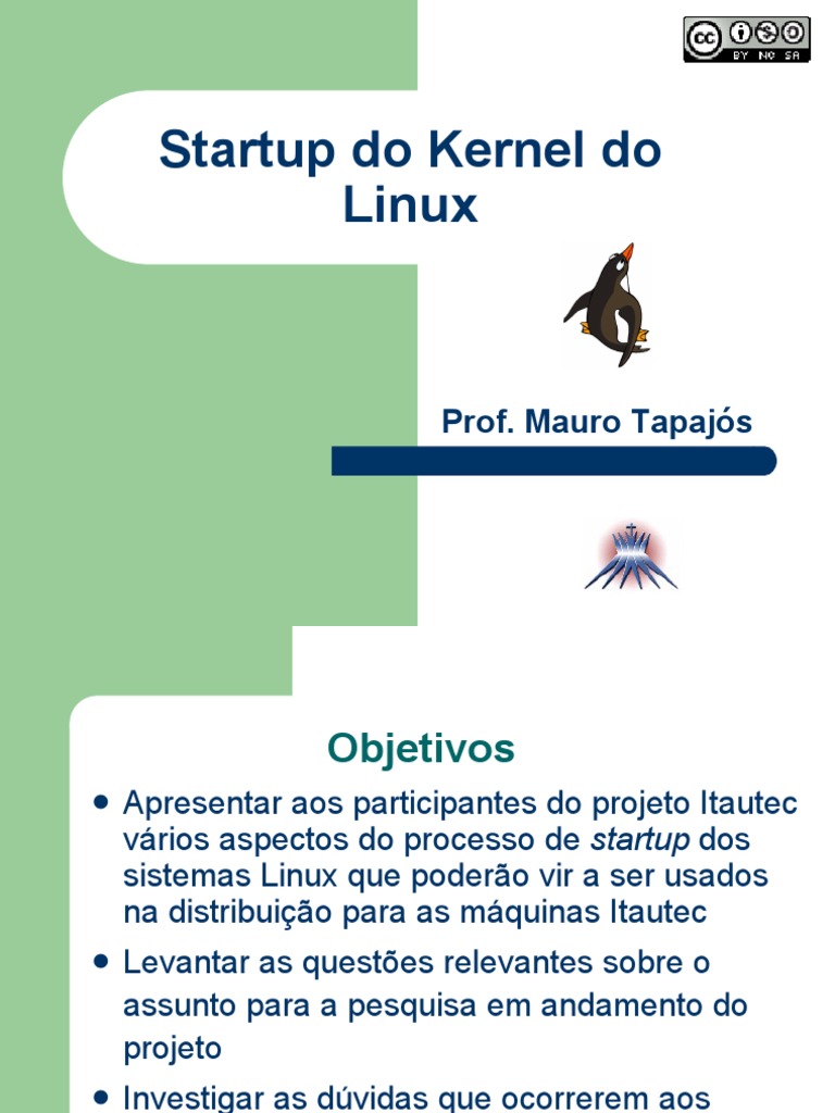 Processo de Startup Do Linux | PDF | Inicialização (informática ...