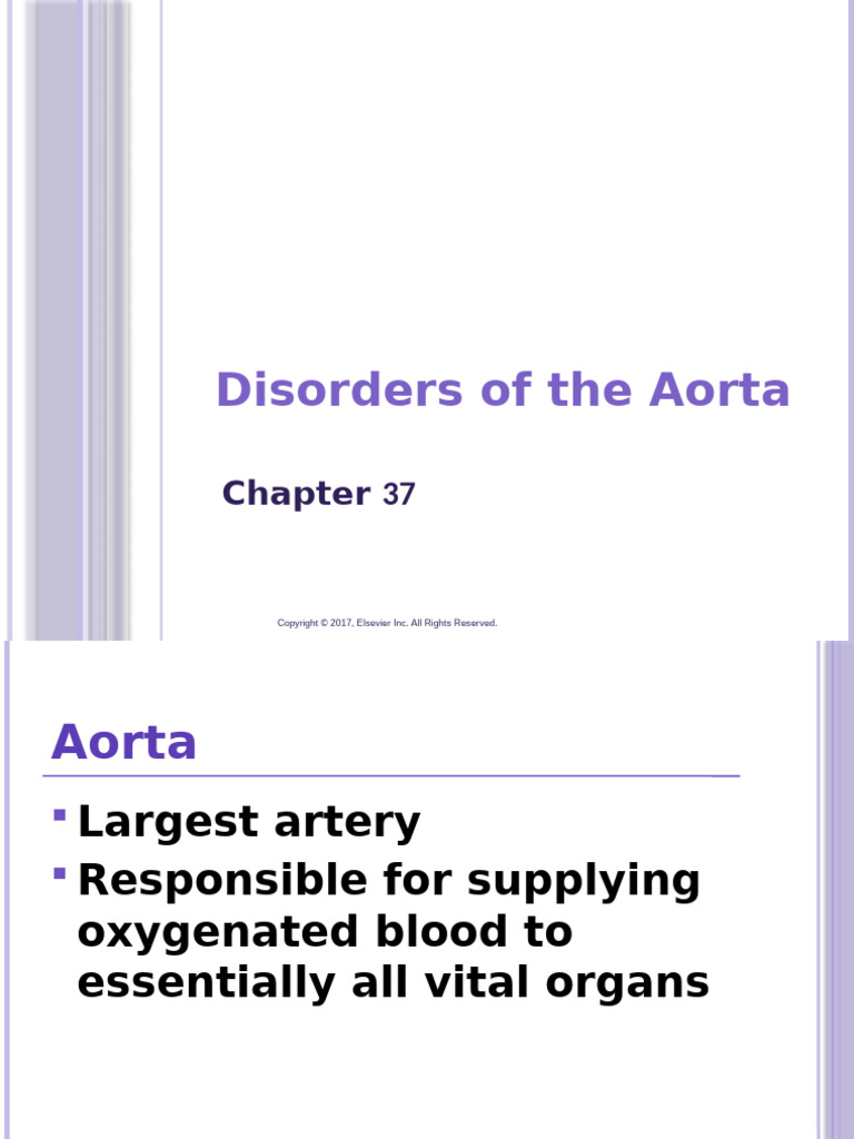 Chapter - 037 - Disorders of The Aorta | PDF | Aorta | Medical Imaging