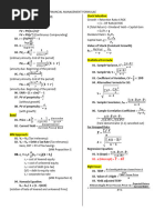 Financial Management Formula Sheet: Chapter 1: Nature, Significance and ...