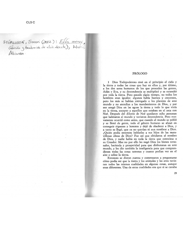 CL5 C Edda Menor | PDF