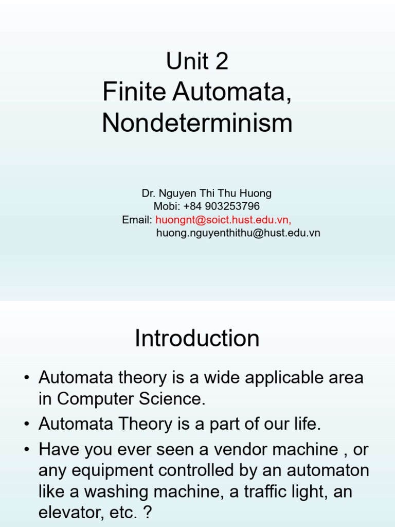 CS372 Formal Languages & The Theory of Computation | PDF | Automata Theory | Theoretical ...