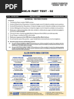NSEJS Tests Pattern - 2025-26 | PDF