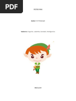 Summary of Peter Pan Story | PDF | Peter And Wendy | Wendy Darling