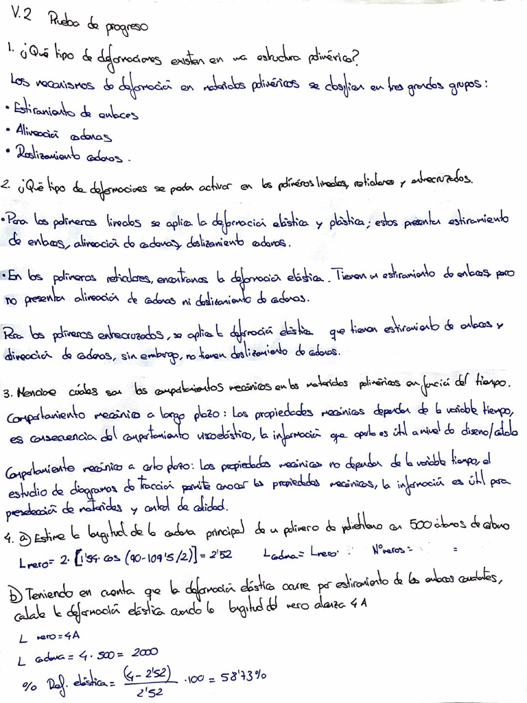 v.2 Prueba de Progreso | PDF