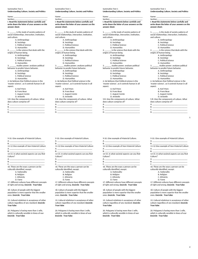 sum1_uc | PDF | Sociology | Science