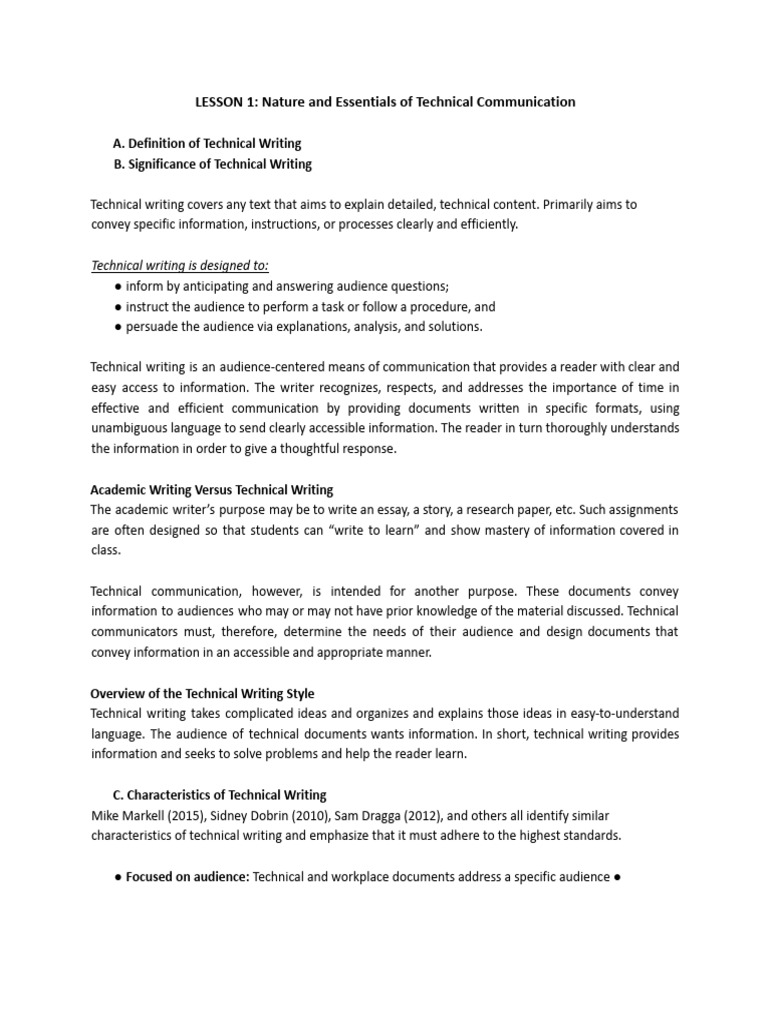 Essentials of Technical Communication | PDF | Technical Communication | Information