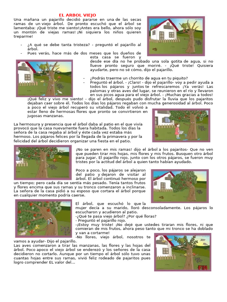 El Arbol Viejo | PDF | Evaluación | Aprendizaje