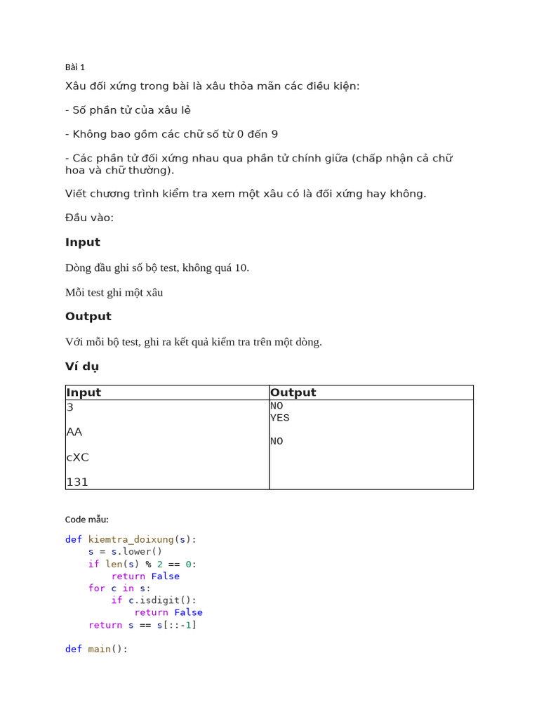 Tai Lieu On Tap Python Ptit | PDF