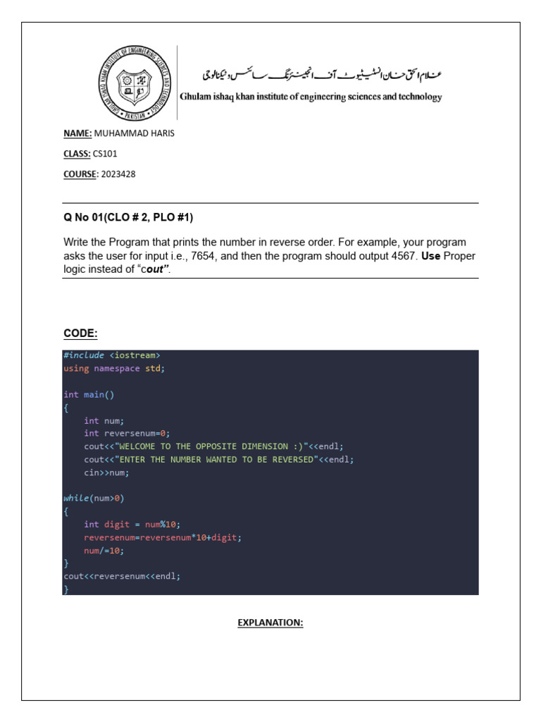 Important Coding Questions Cs101 Pdf Namespace Computer Programming 0507