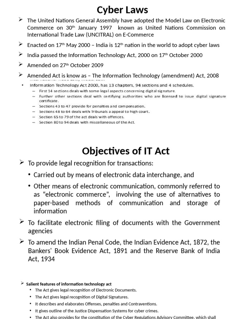 It Act 2000 Final | PDF | Encryption | Public Key Cryptography