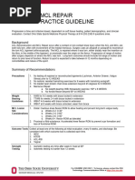 ACL Rehab Guidelines | PDF | Knee | Clinical Medicine