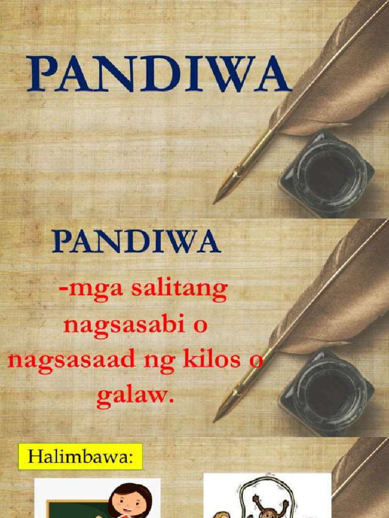 Pandiwa | PDF