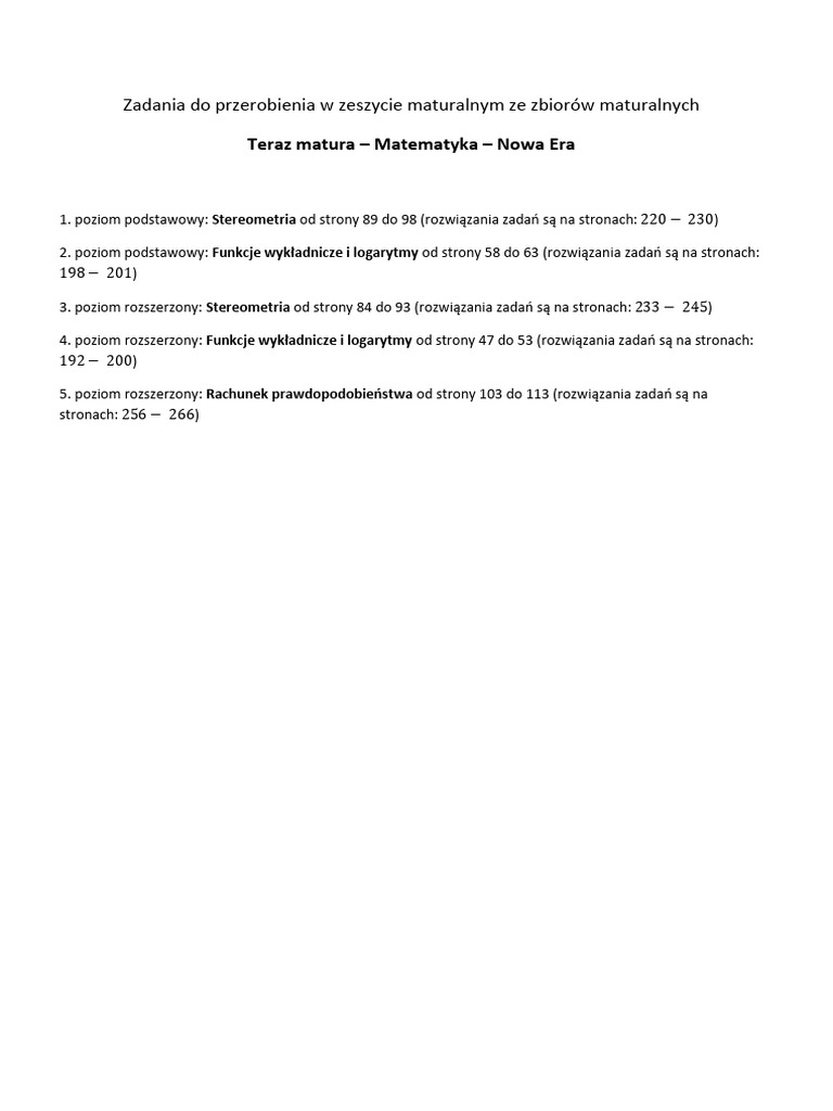 III A I III C XLO Praca Ze Zbiorami Nowej Ery | PDF