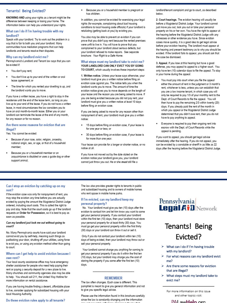 19 - Tenants Being Evicted | PDF | Eviction | Landlord