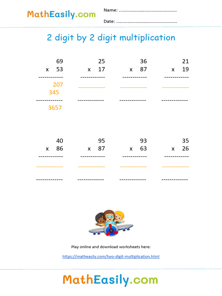 2 2 Multiplication 2 | PDF