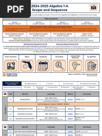 Keystone Algebra I Module 1 Item and Scoring Sampler 2024 To 2025 | PDF ...