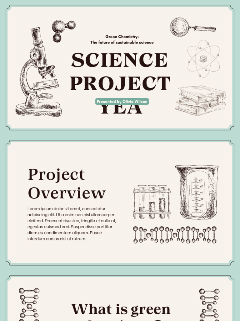 Green Chemistry: Sustainable Science | PDF | Games & Activities