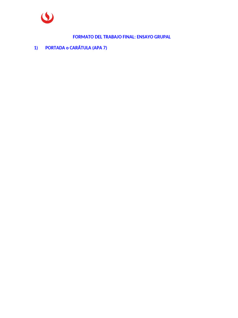 HU210 Formato de Entrega de Trabajo Final - SECCIÓN - GRUPO | PDF ...